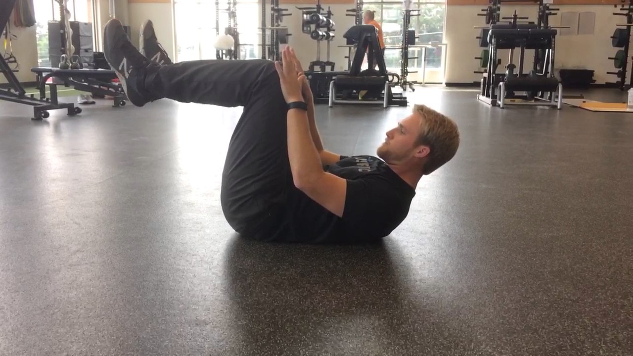 2 arm 2 leg dead bug - YouTube