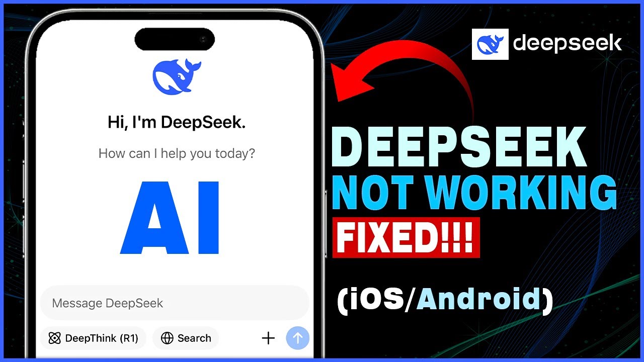 How to Fix DeepSeek AI Not Working { 2025 } - SOLVED!!!!! - YouTube