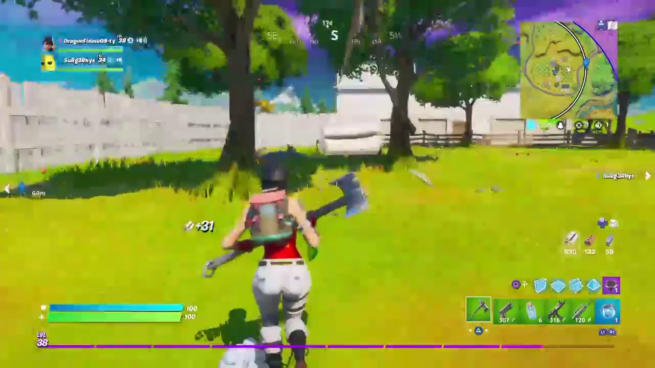 Fortnite green only challenge - YouTube