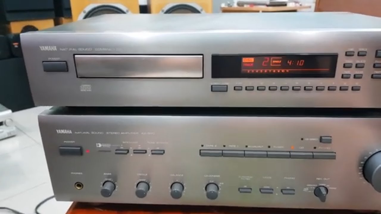 (Đã bán) Amply yamaha ax 640 đẹp keng - cs 185w giá 2,5 triệu - YouTube