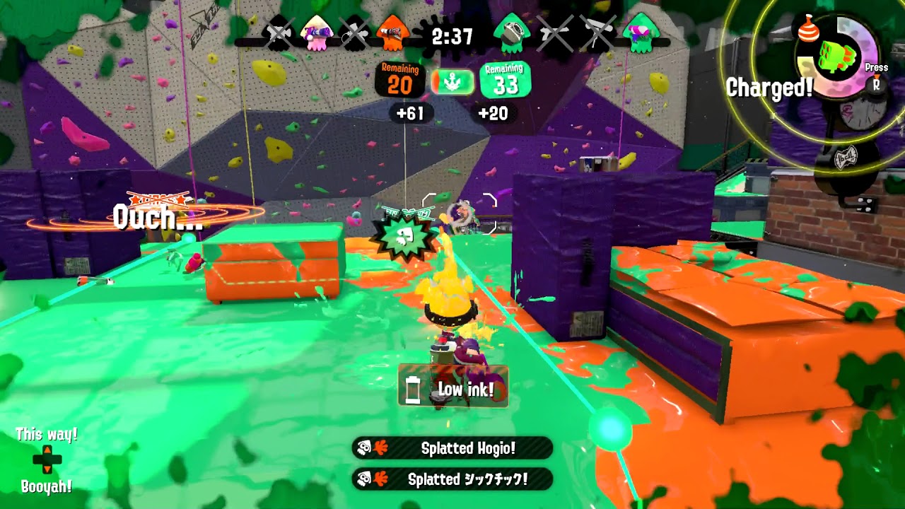 A Sweaty Match - Splatoon 2 Gameplay (Splat Zones) - YouTube