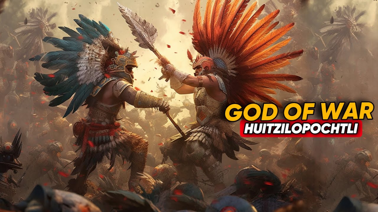 Huitzilopochtli: The Radiant Sun God of War in Aztec History. - YouTube