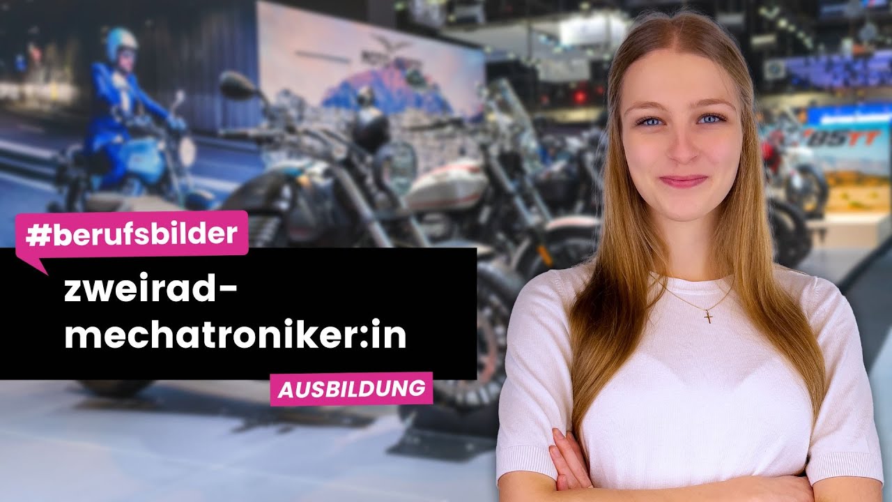 Zweiradmechatroniker:in - Ausbildungsberufe erklärt - YouTube