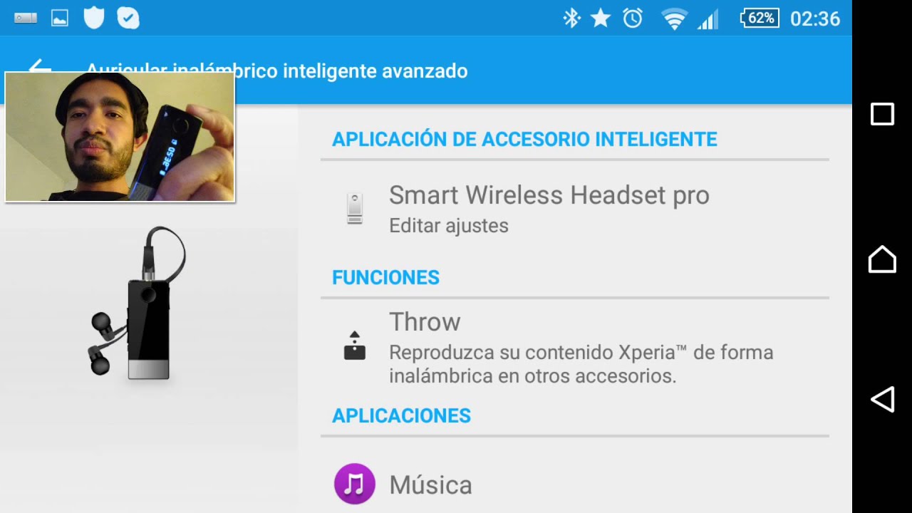 Mi Experiencia Con: Sony Smart Wireless Headset Pro - YouTube