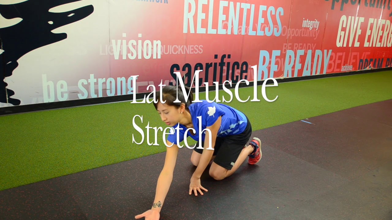 InSync Physiotherapy- Shoulder & Back Pain / Dysfunction Prevention: Lat Stretch! - YouTube
