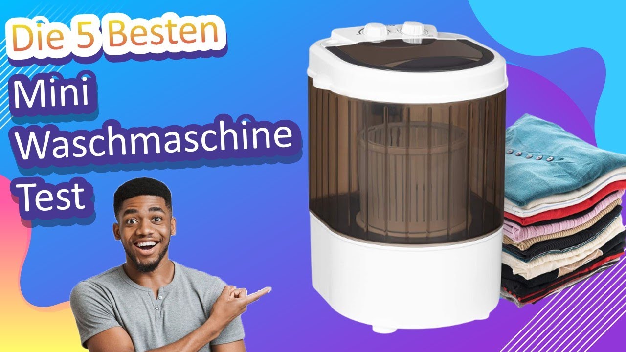 Die 5 Besten Mini Waschmaschine Test - YouTube