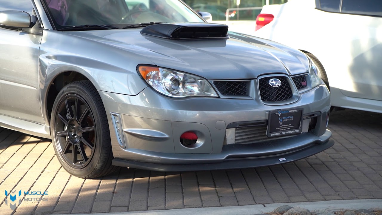 2007 Subaru WRX STI Limited | Walk Around | Muscle Motors - YouTube