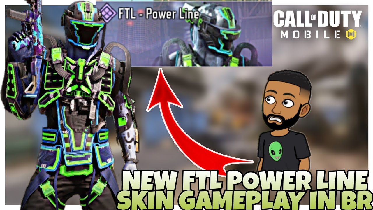 DOMINATING IN ALCATRAZ WITH NEW FTL POWER LINE SKIN IN SEASON 1 CALL OF ...