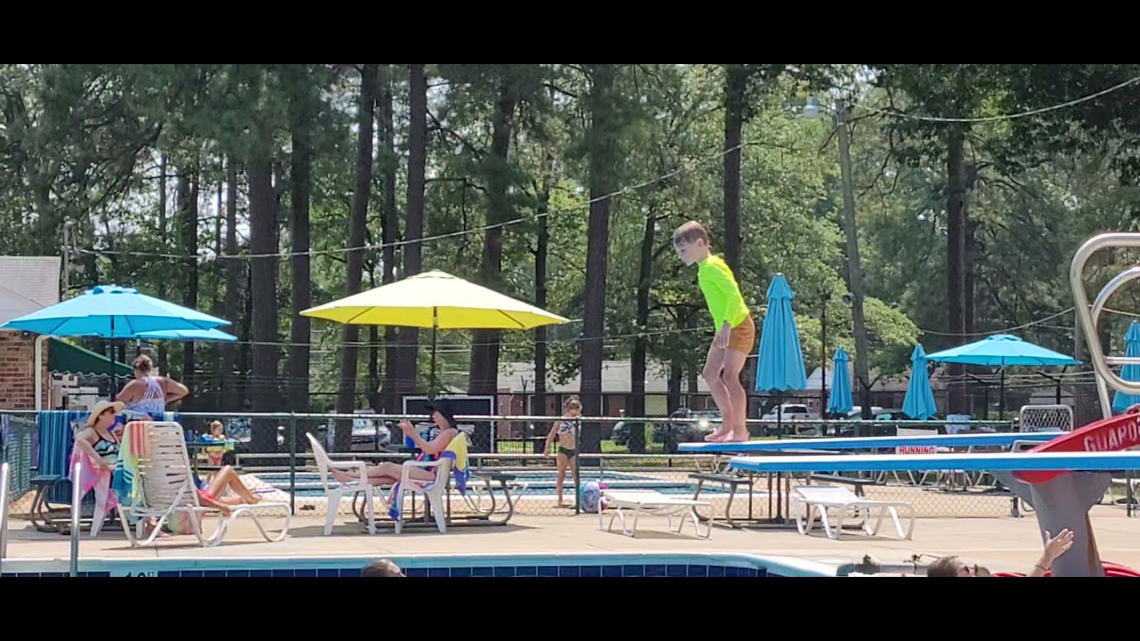 Swim Lesson - Diving Board - YouTube