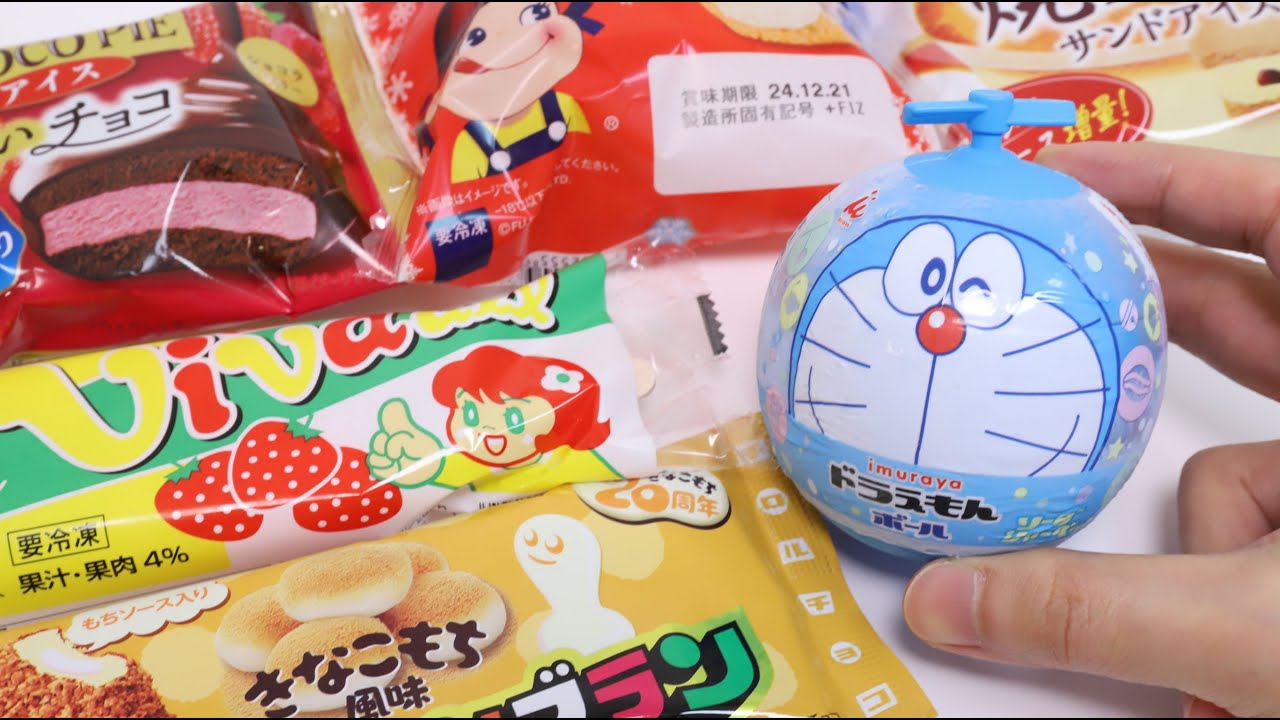 6 Ice Cream Collection Doraemon Sherbet is so Cute! - YouTube
