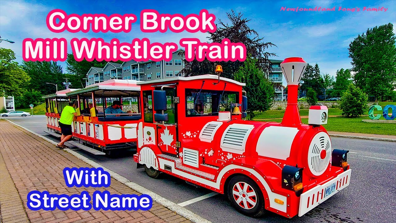 Corner Brook Mill Whistler Train Newfoundland Canada - YouTube