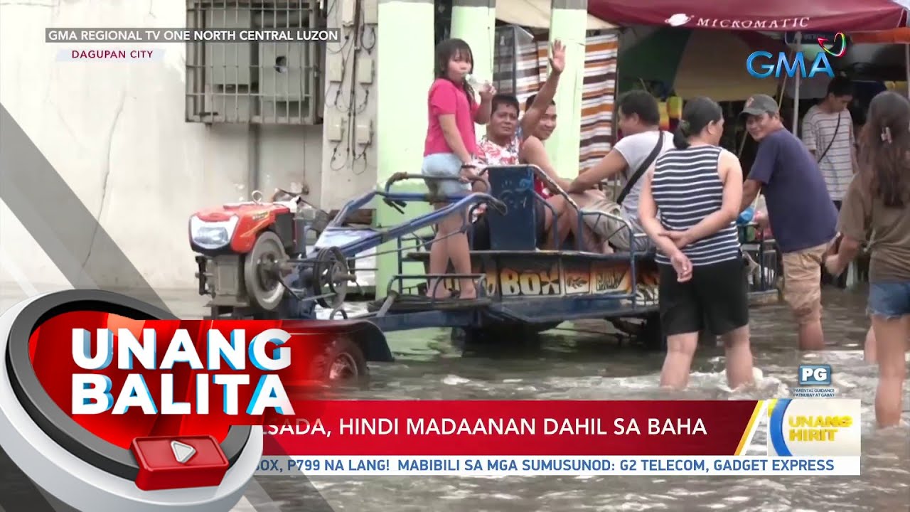 Ilang kalsada, hindi madaanan dahil sa baha | UB - YouTube