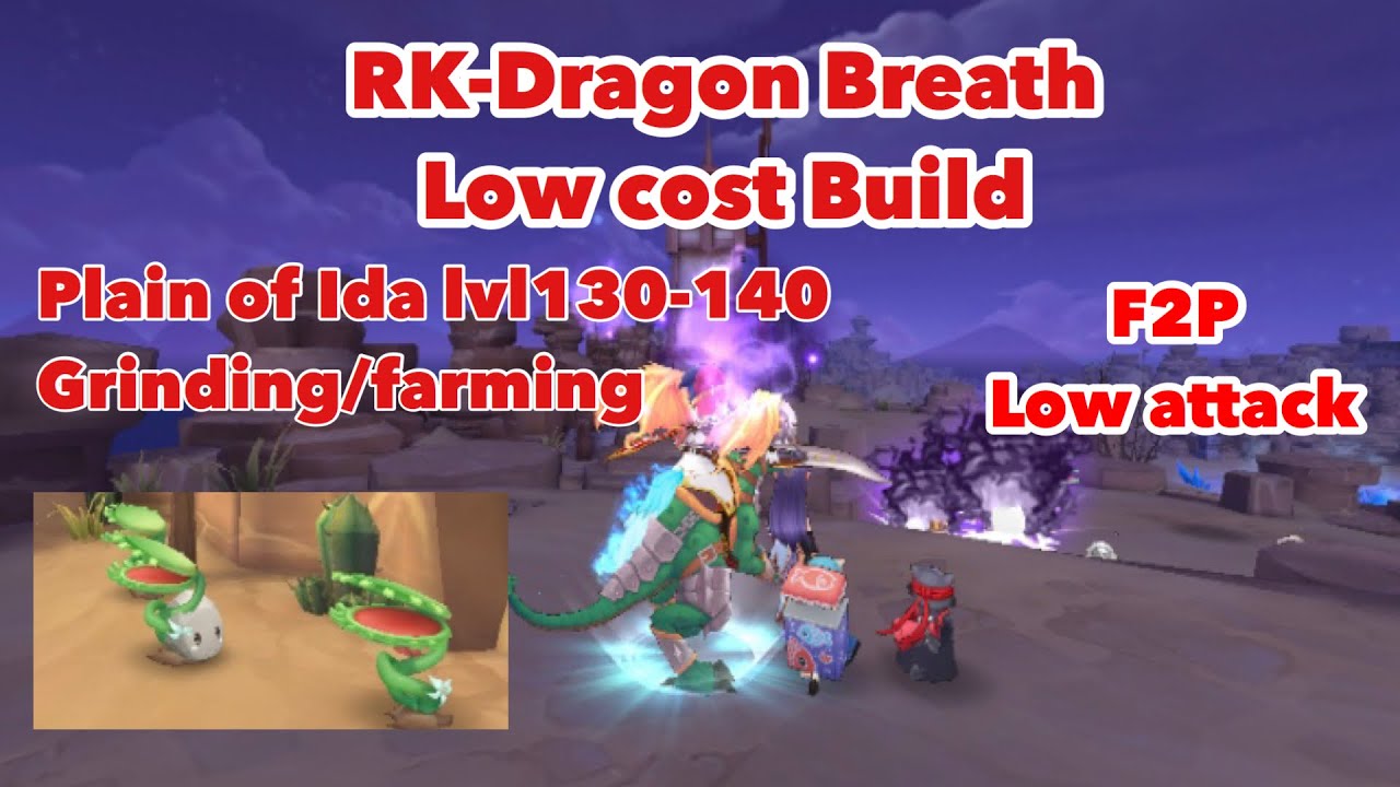 Ragnarok M: Rune Knight Dragon Breath Build f2p Episode SP - YouTube