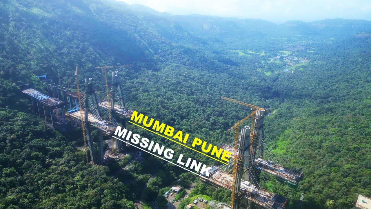 Mumbai-Pune Missing Link Update | India’s Tallest Cable Stayed Bridge ...