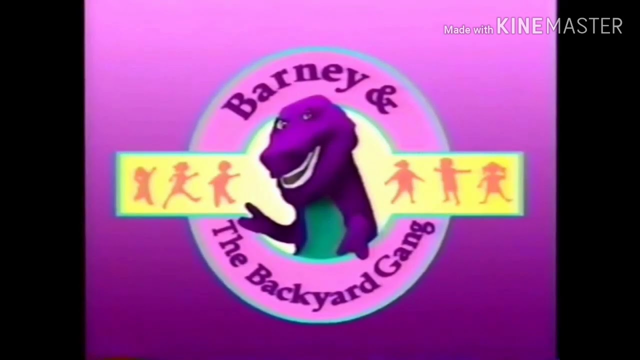 Barney and the backyard gang intro karaoke - YouTube
