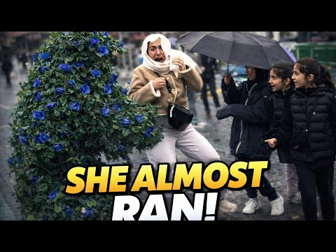 Bushman prank: That bush was waiting patiently 🌿😂#hilarious #funny #bushmanprank