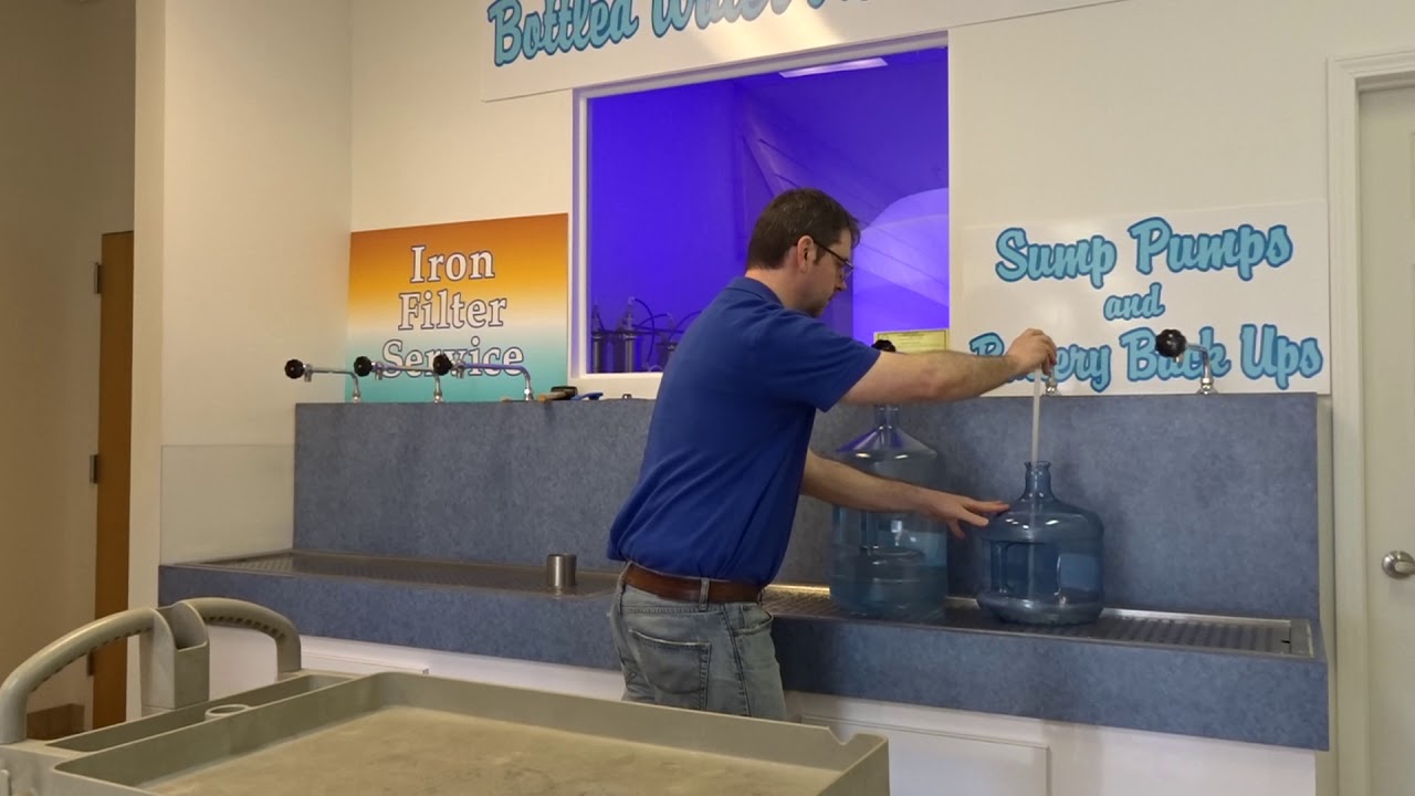 Filling Up at The Water Store - YouTube