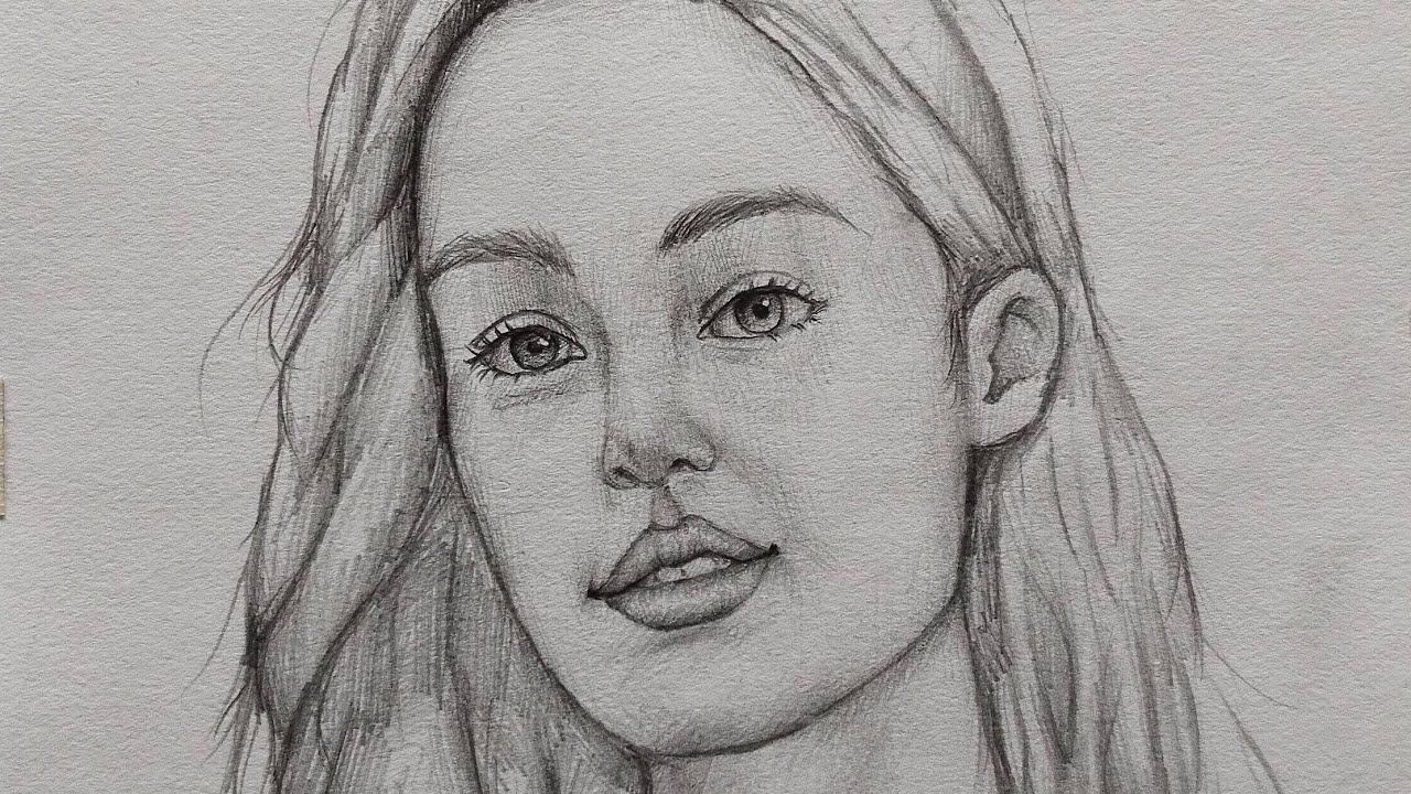 From Scratch to Stunning: Girl’s Face Drawing Tutorial - YouTube