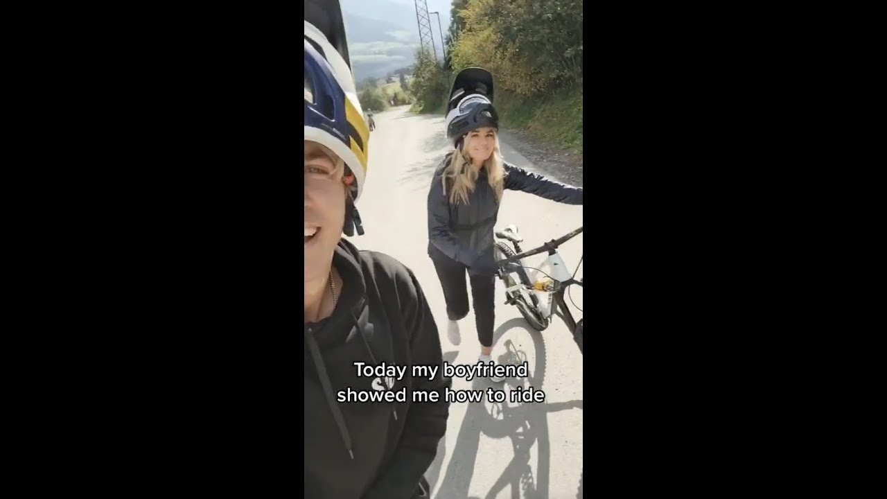 Riding with Fabios Girlfriend - Fabio Wibmer Stories - YouTube
