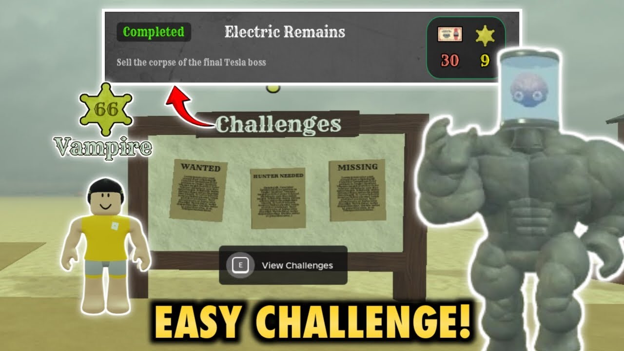 How to Complete "Electric Remains" Challenge in Dead Rails!? (Roblox ...