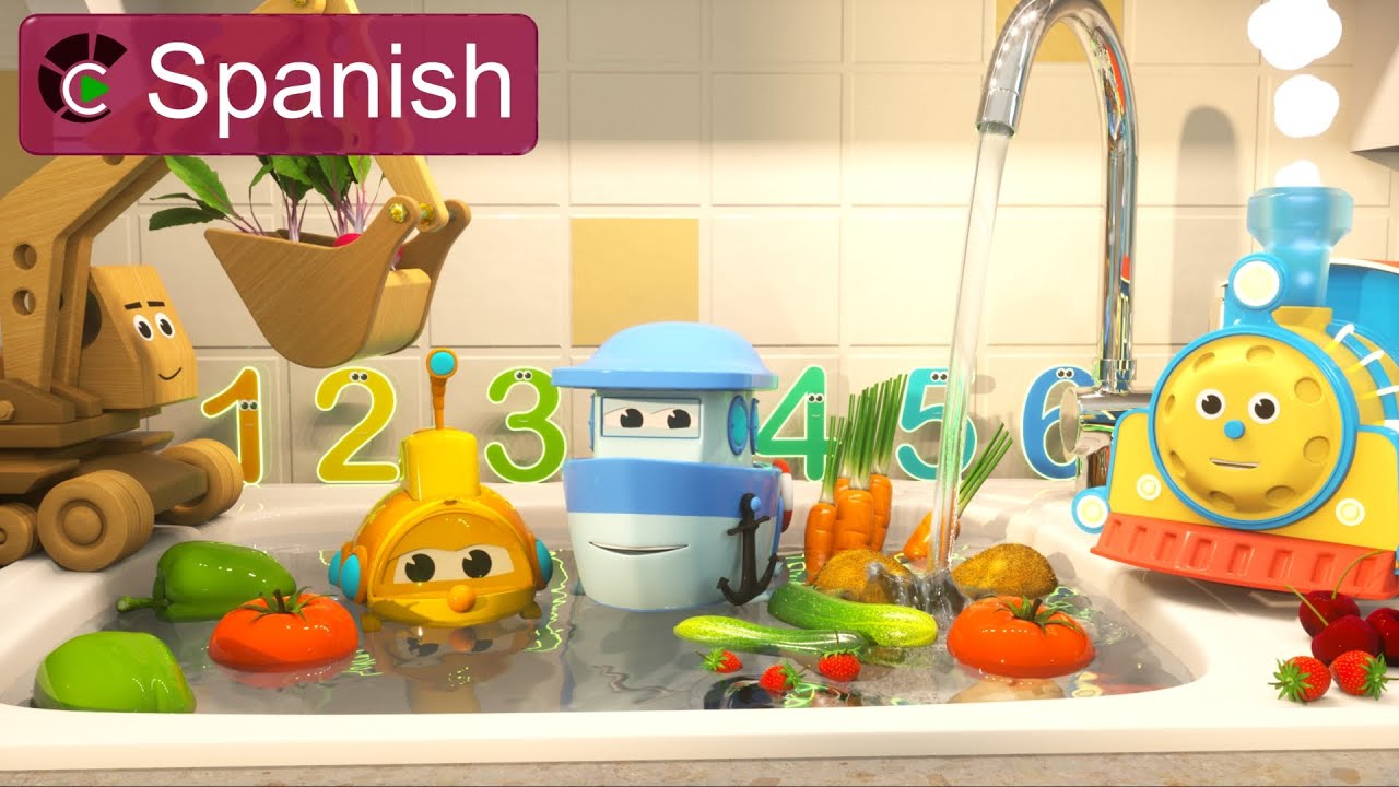 Aprende a contar con Max el Tren Brillante y su equipo | Learn Numbers ...