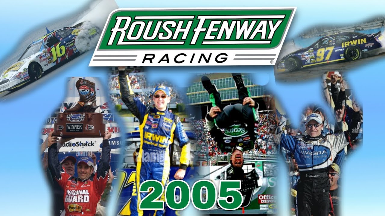 Every Roush Racing (RFK) Win In 2005 - YouTube