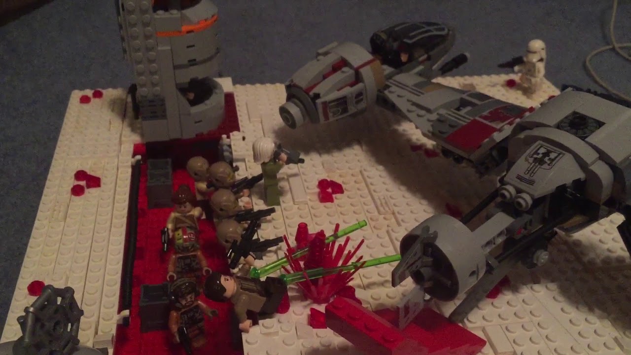 Lego Crait moc - YouTube