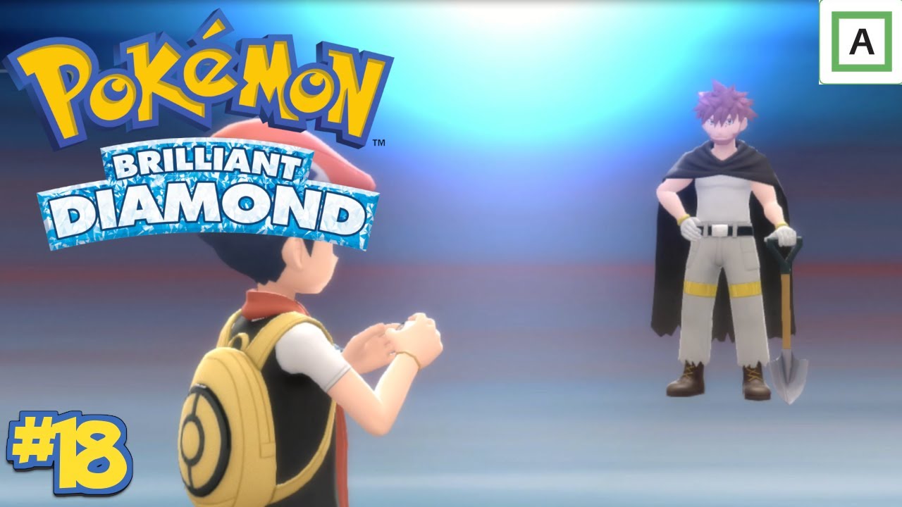 Pokemon Brilliant Diamond #18 | Gymkamp mot Byron - YouTube