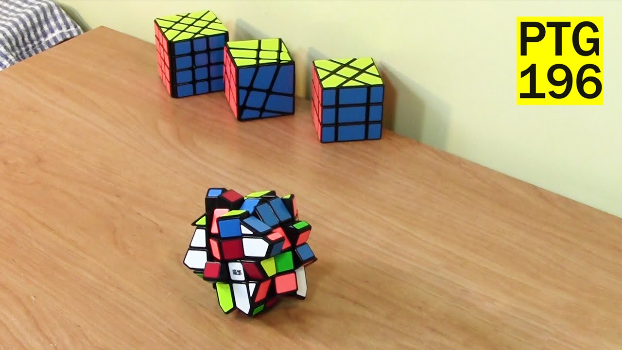 Unboxing of the MoYu 4x4x4 Windmill Cube - YouTube