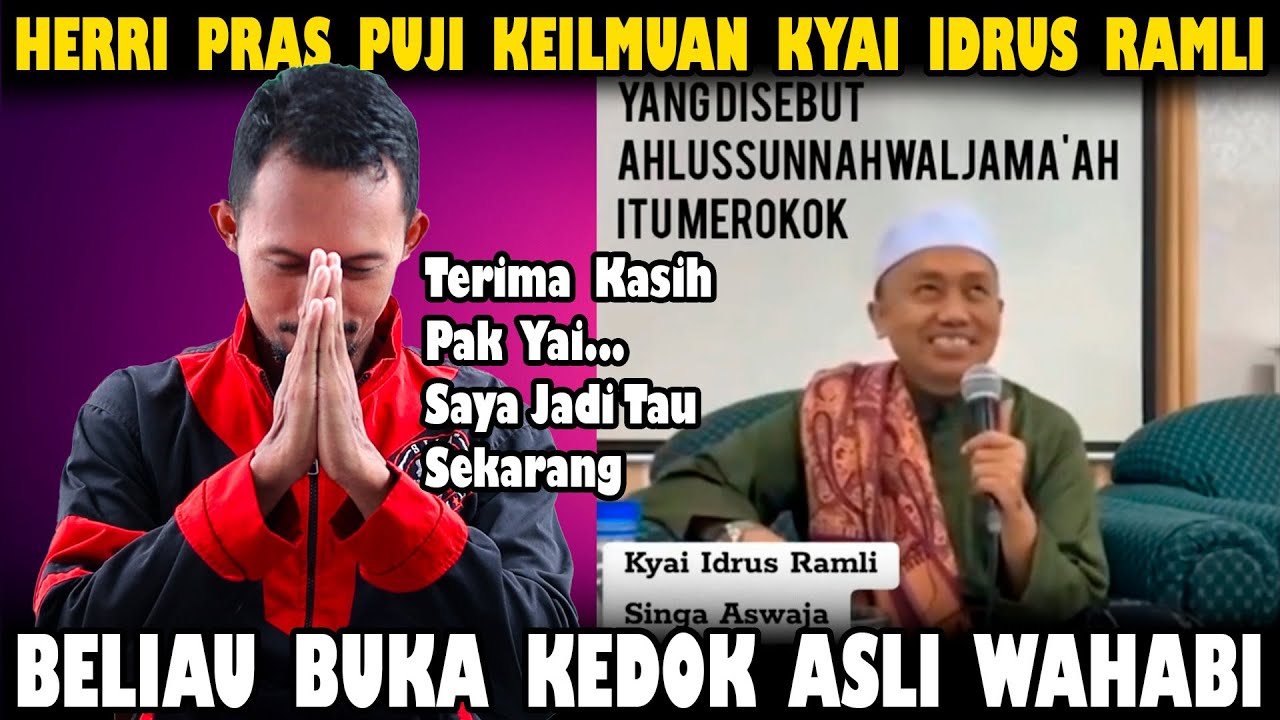 Kyai Idrus Ramli Sangat Berkompeten Sekali Membongkar Siapa Itu Wahabi ...
