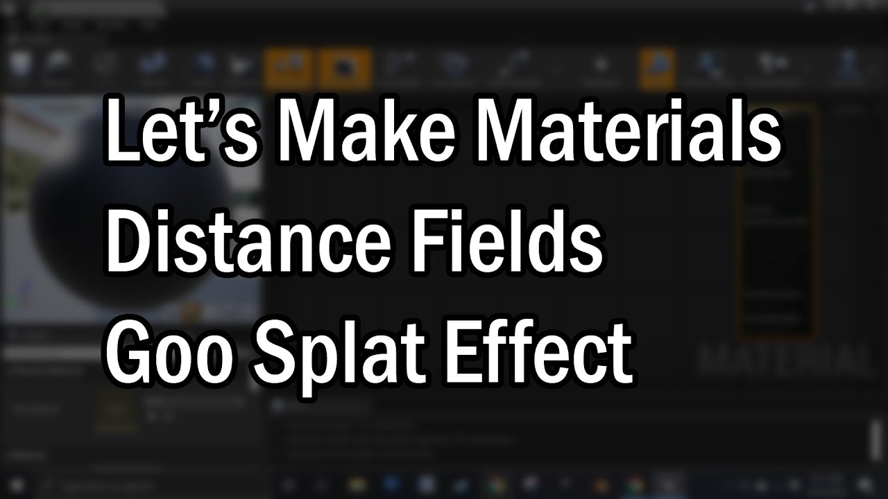 Let's Make Materials: Goo Splat Effect - YouTube