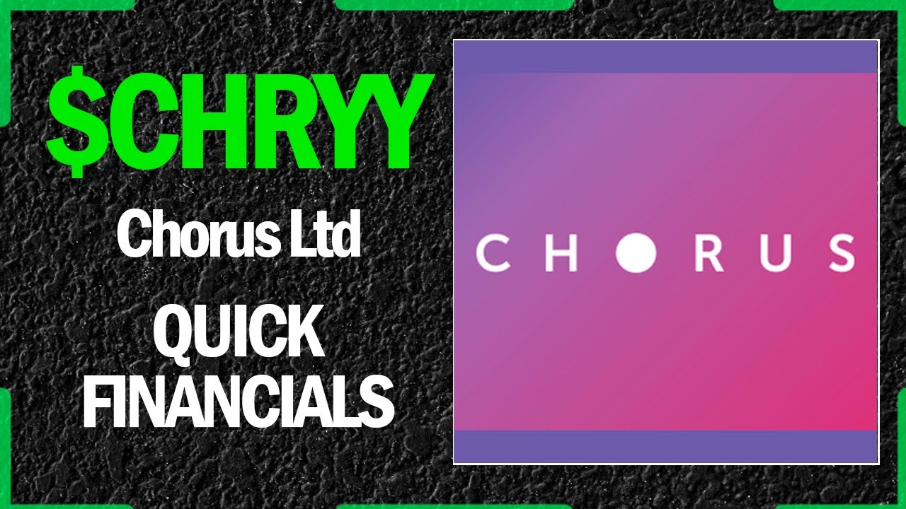 $CHRYY Stock - Chorus Ltd | Quick Financials | LAST 12 YEARS - YouTube