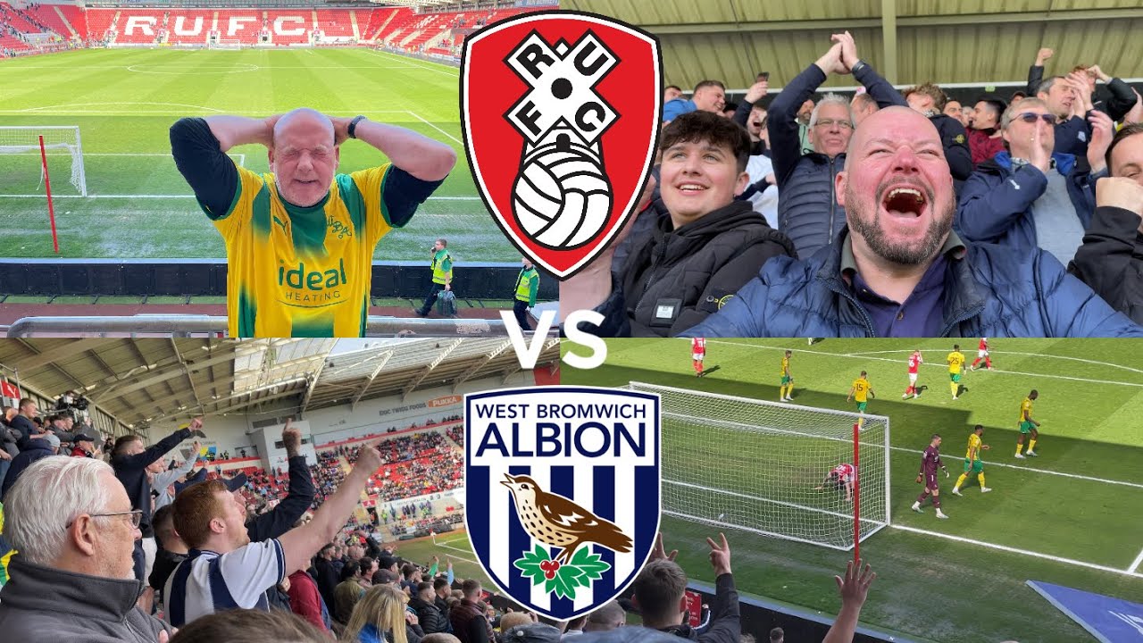 ROTHERHAM VS WBA (VLOG) *HUGILL HAUNTS BAGGIES, AS ALBION LOSE AT NEW ...