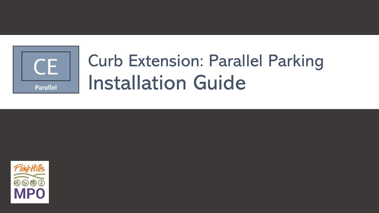 Demonstration Projects: Curb Extension - Parallel Parking How-To - YouTube