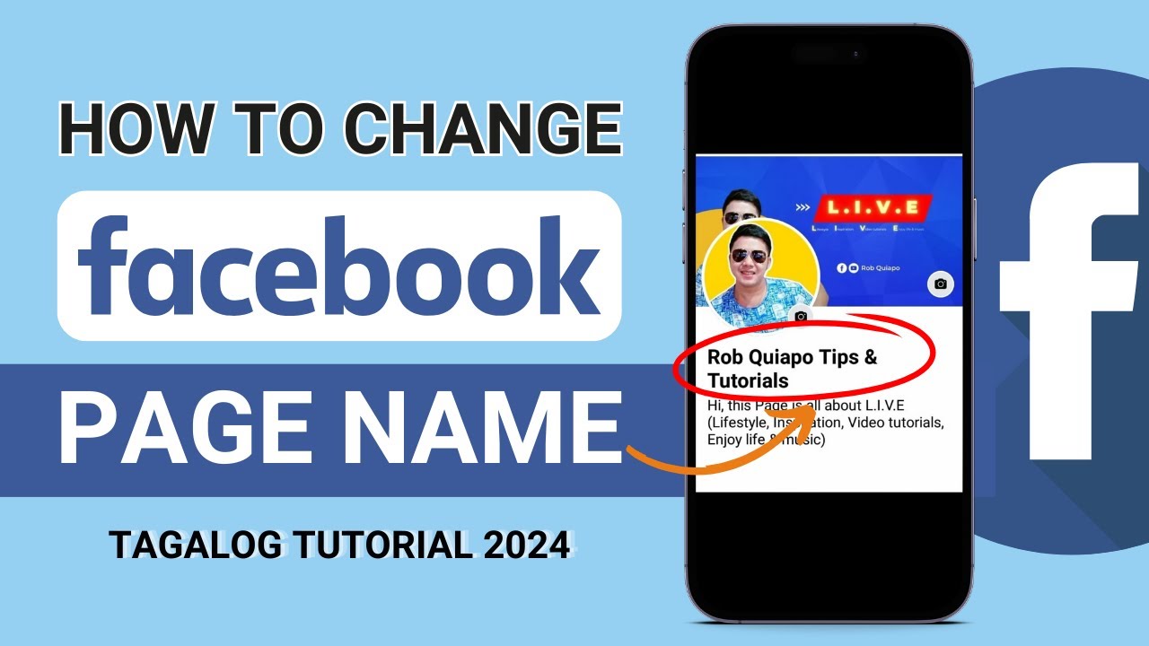 How To Change Facebook Page Name 2024 / Paano Palitan Ang Facebook Page ...