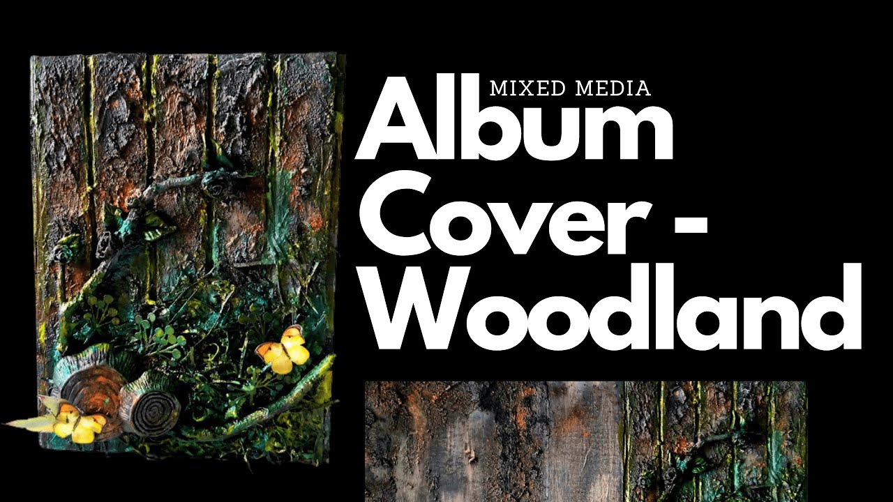 Album Decoration Ideas | Mixed Media Album Cover | Altered Album ...