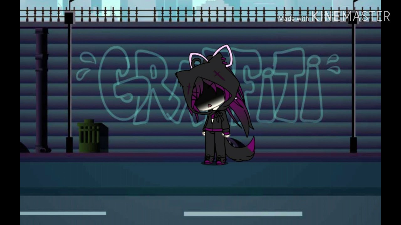 everything black //glmv// gacha life - YouTube