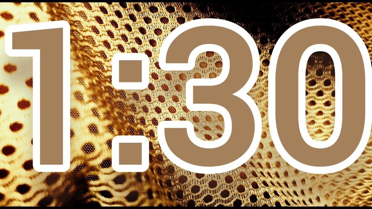 1 minute 30 second countdown timer - YouTube