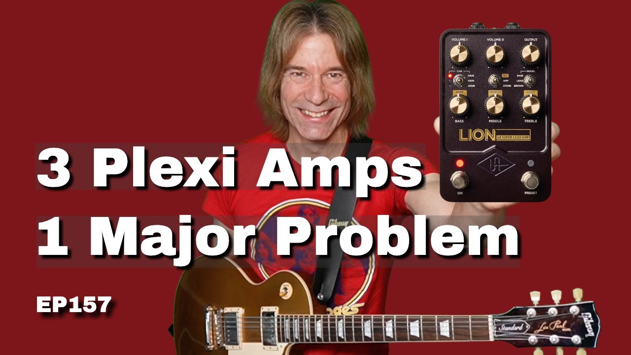 UAFX LION '68 Marshall Plexi Style Emulator Pedal LIVE Demo - YouTube