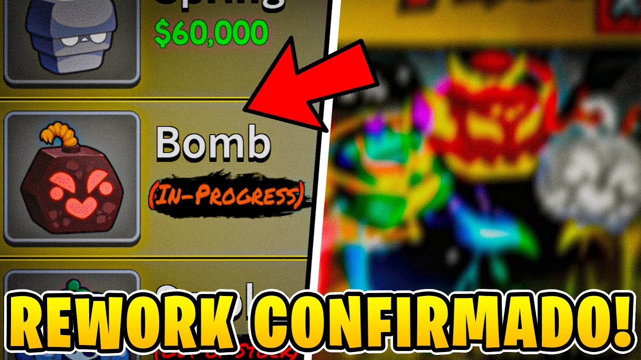 💣🚨 É OFICIAL! BOMB REWORK CONFIRMADO no Blox Fruits e VOCÊ PRECISA VER ...
