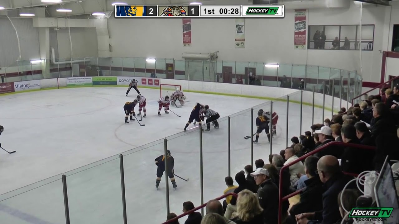 NAHL Springfield Jr. Blues vs Odessa Jackalopes 9/21/18 - YouTube