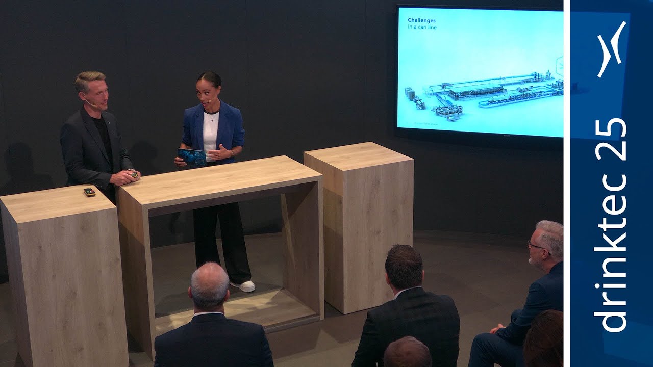 Krones Forum at drinktec: A vision takes shape - the can line of the ...