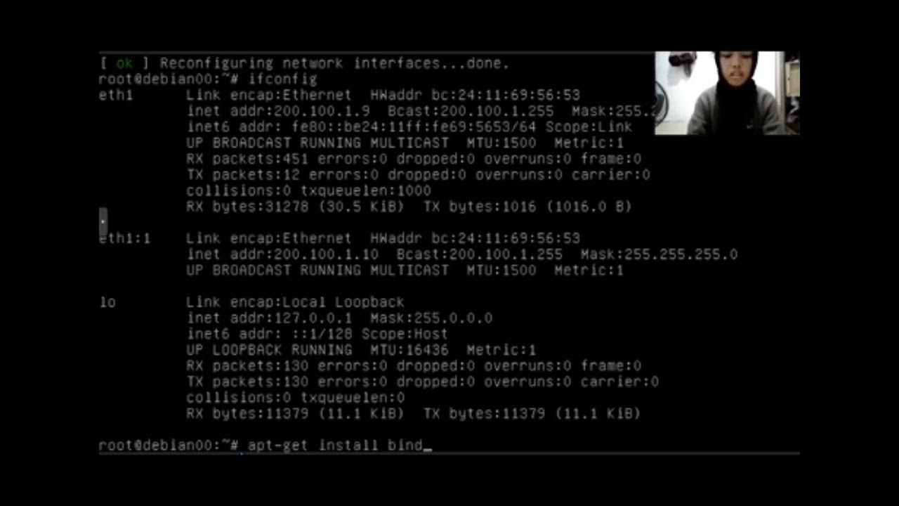 mengkonfigurasi DNS , FTP file , web server dan database server - YouTube