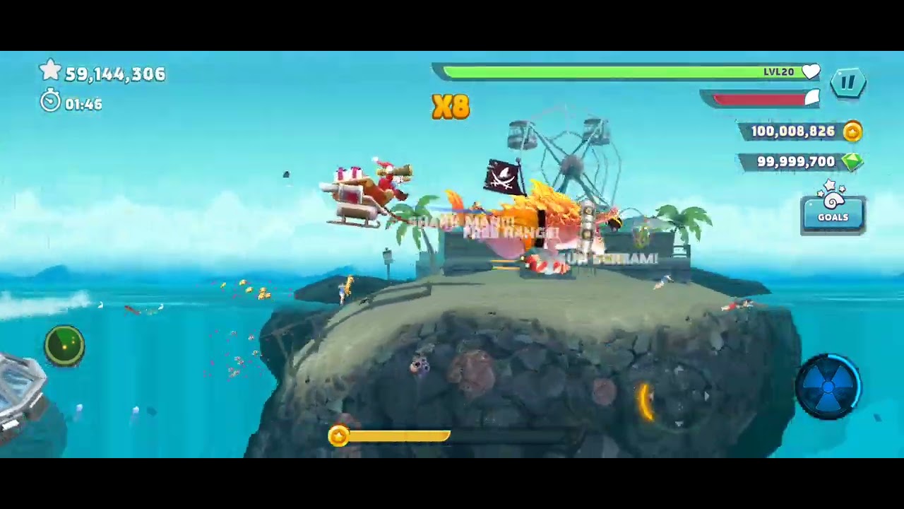 🔥 MAGMAJIRA NEW FORM of SHARKJIRA || EATING AND DESTROYING EVERYTHING ...