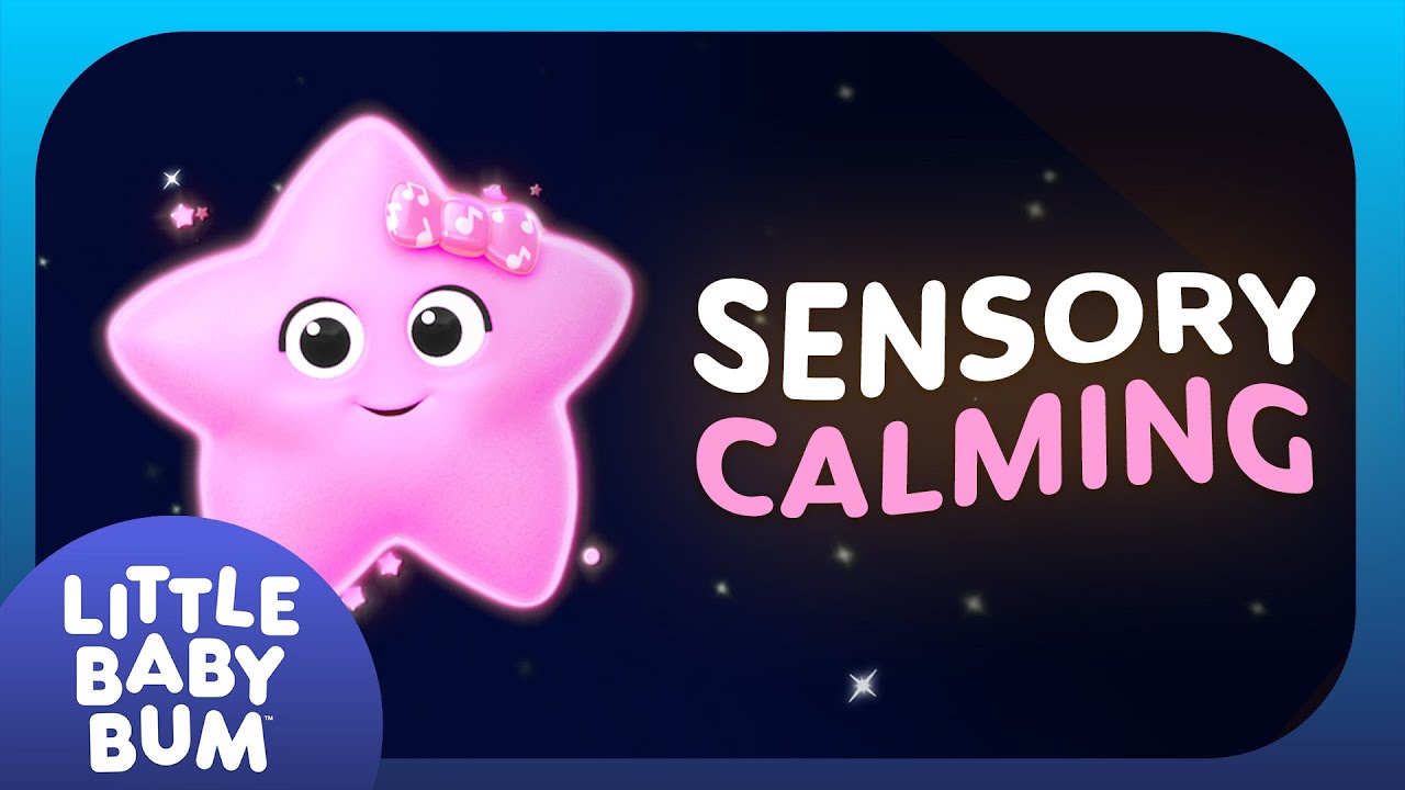 Calming Colours for Babies | Calming Sensory Animation | Wind down and ...