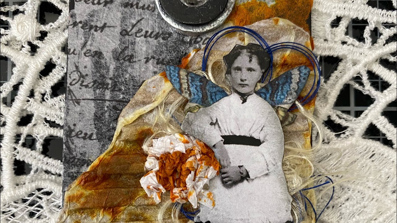 #100daychallengeath look what I made with Cardboard , Clothing tags ...