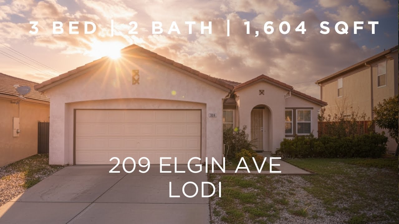 209 Elgin Ave, Lodi, CA - YouTube