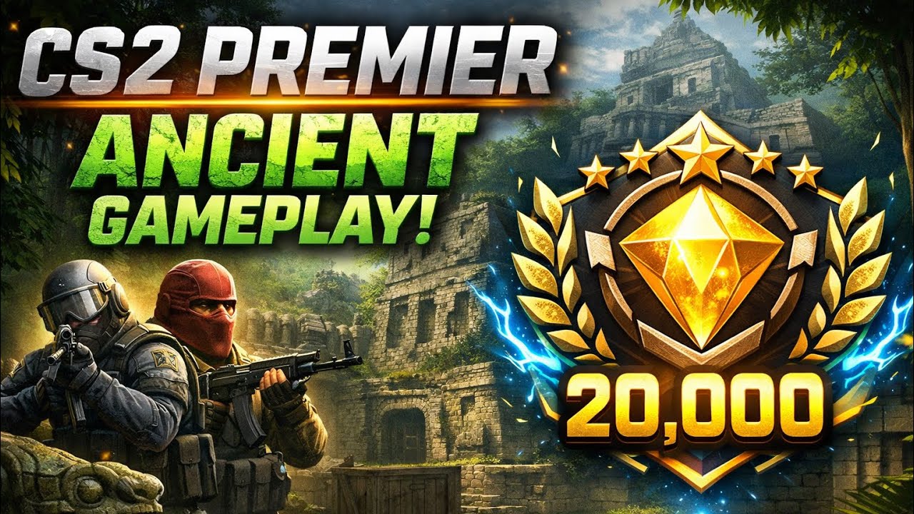 Winning at 20,000 ELO on Ancient | CS2 Premier - YouTube