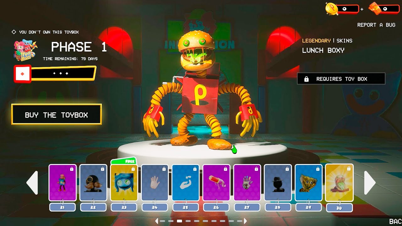 ALL toy pass SKINS in PROJECT: PLAYTIME - YouTube