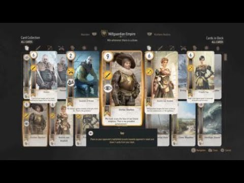 Stefan Skellen Gwent card quote explains Ciri's face scar (possible ...